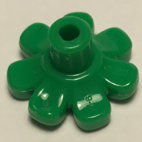 LEGO PART 4367 Plant, Flower, Minifig Accessory with 7 Thick Petals and ...