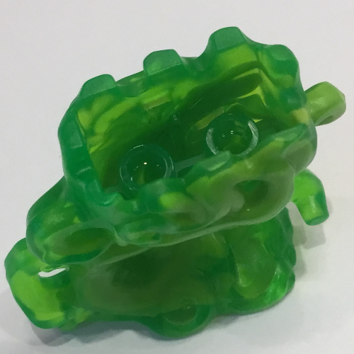 LEGO PART 65227pat0002 Lower Body, Ghost with Marbled Trans-Bright ...