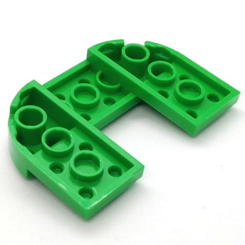 LEGO PART 89681 Plate Round Corners Double 4 x 6 with 2 x 2 Cutout and ...