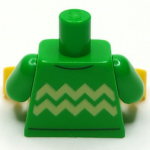 LEGO PART 973c06h01pr5997 Torso Sweater with 2 Bright Light Yellow ...