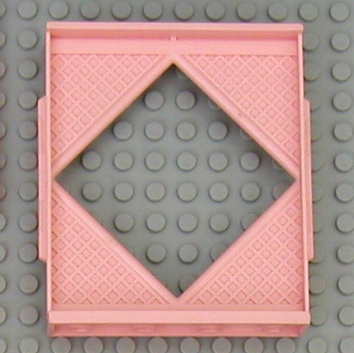 LEGO PART 6904 Scala, Building, Wall, Diamond Shaped Window 8 x 2 x 8 ...