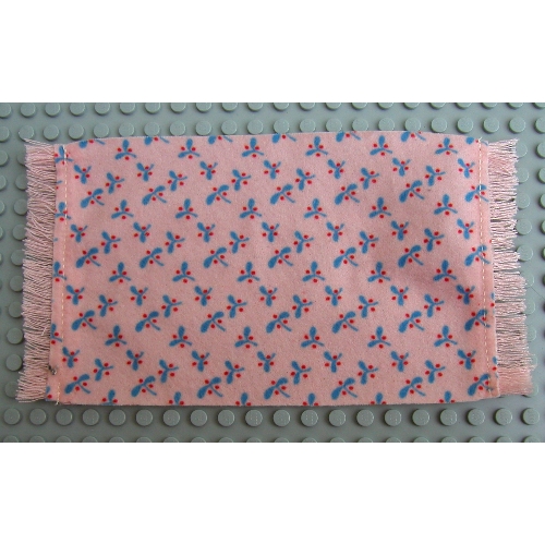 LEGO PART 71235pr0003 Scala, Rug / Mat with Blue Leaves and Red Berries ...