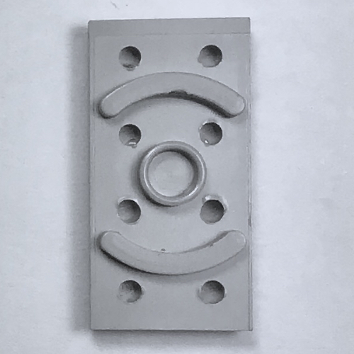 LEGO PART 1618 Modulex Turntable 2 x 4 with M on Studs | Rebrickable ...