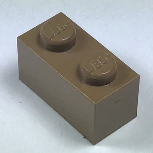 LEGO PART 1121L Modulex Brick 1 x 2 with LEGO on Stud | Rebrickable ...