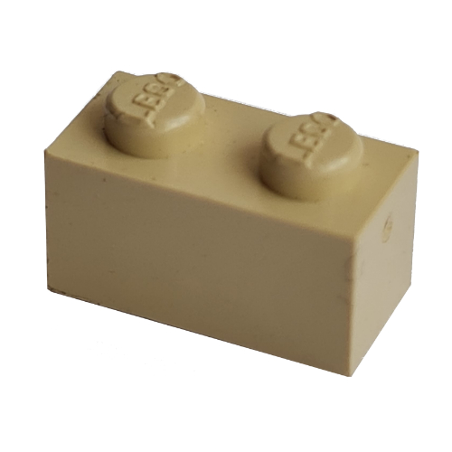 LEGO PART 1121L Modulex Brick 1 x 2 with LEGO on Stud | Rebrickable ...
