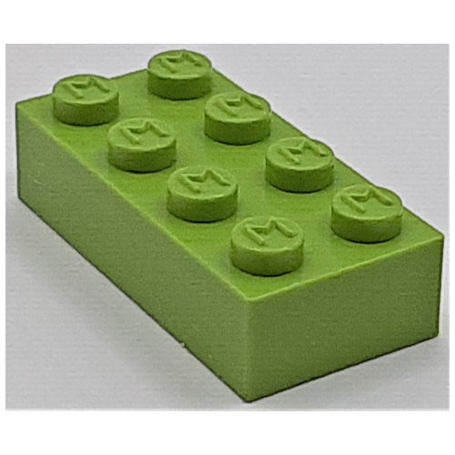 LEGO PART 1142M Modulex Brick 2 x 4 with M on Studs | Rebrickable ...