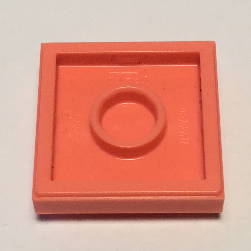 LEGO PART 87580 Plate Special 2 x 2 with Groove and Center Stud (Jumper ...