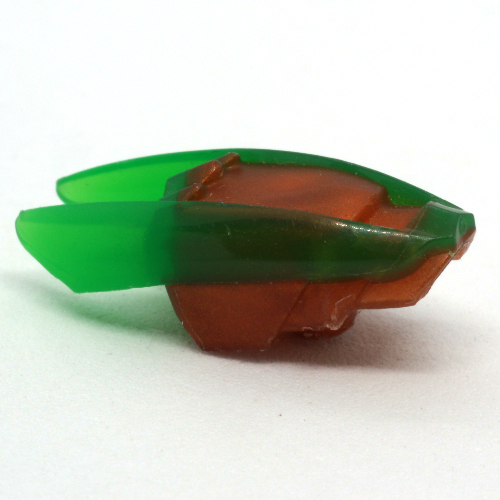 LEGO PART 28587pat0001 Weapon Ninjago Time Blade with Trans-Bright ...