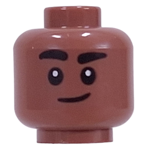 LEGO PART 28621pr9582 Minifig Head Blaise Zabini, Raised Black Eyebrow ...