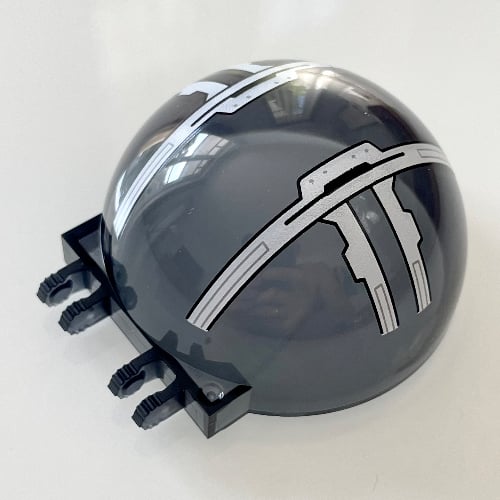 LEGO PART 50747pr0018 Windscreen 6 x 6 x 3 Canopy Half Sphere with Dual ...