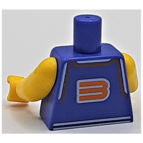 LEGO PART 973b01pr0179 Torso Basketball Jersey, NBA Logo and '3' Print ...