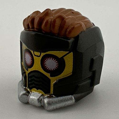 LEGO PART 17012pr0002 Hair and Helmet Space Wraparound, Spiky Medium ...