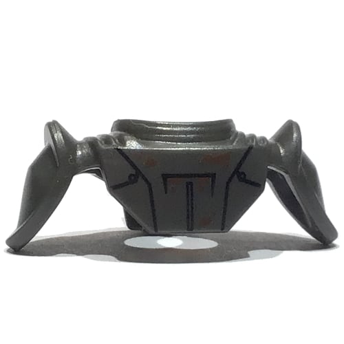 LEGO PART 2017pr0004 Minifig Neckwear Armor Shoulder Pads with Clip on ...