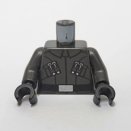 LEGO PART 973c75h03pr3995 Torso Jacket, Double Utility Clips, Belt ...