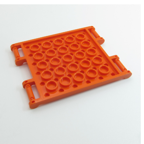 LEGO PART 6686 Plate 6 x 6 with 4 Handles | Rebrickable - Build with LEGO