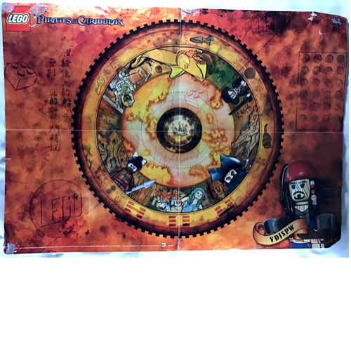 LEGO PART 4644156 Poster, Pirates of the Caribbean - Isla De Muerta ...