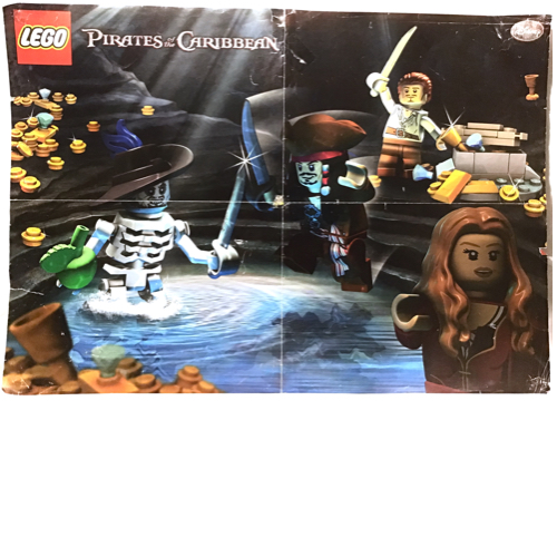 LEGO PART 4644156 Poster, Pirates of the Caribbean - Isla De Muerta ...