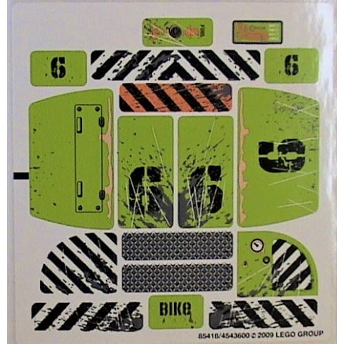 LEGO PART 85418 Sticker Sheet for Set 8961-1 | Rebrickable - Build with ...