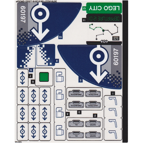 LEGO PART 38761 Sticker Sheet for Set 60197-1 | Rebrickable - Build ...