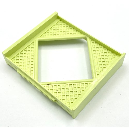 LEGO PART 6904 Scala, Building, Wall, Diamond Shaped Window 8 x 2 x 8 ...