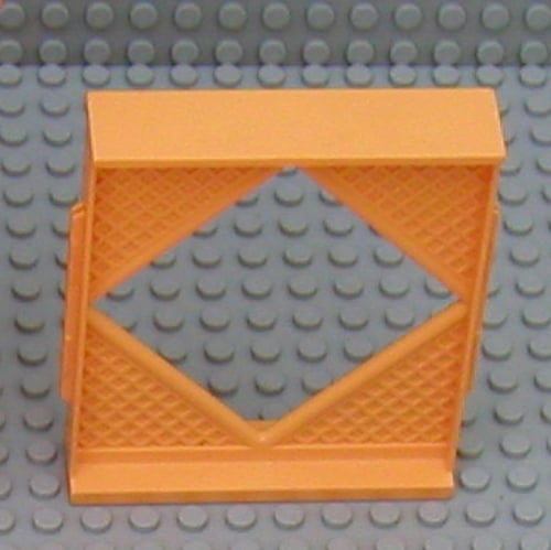 LEGO PART 6904 Scala, Building, Wall, Diamond Shaped Window 8 x 2 x 8 ...