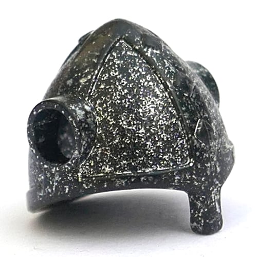 LEGO PART 53450 Helmet Viking with Side Horn Holes | Rebrickable ...