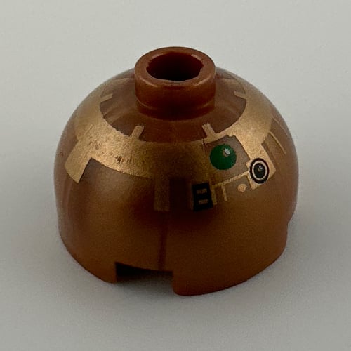 LEGO PART 30367bpr0004 Brick Round 2 x 2 Dome Top, Blocked Open Stud ...