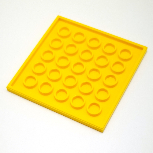 LEGO PART 10202 Tile 6 x 6 with Bottom Tubes | Rebrickable - Build with ...