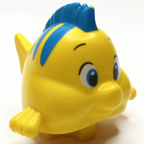 LEGO PART 11374pr0001 Duplo Animal Fish with Large Eyes and Stripes on ...