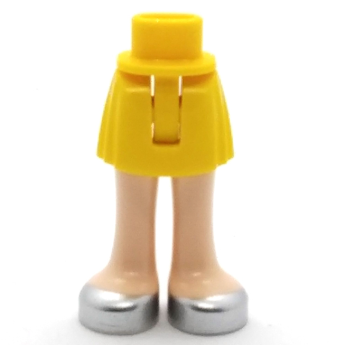 LEGO PART 2241c01pr0182 Minidoll Hips and Short Skirt with Light Nougat ...
