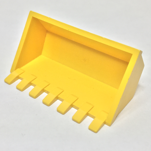 LEGO PART 2347 Construction Vehicle Bucket 7 Teeth 3 x 6 with Digger ...