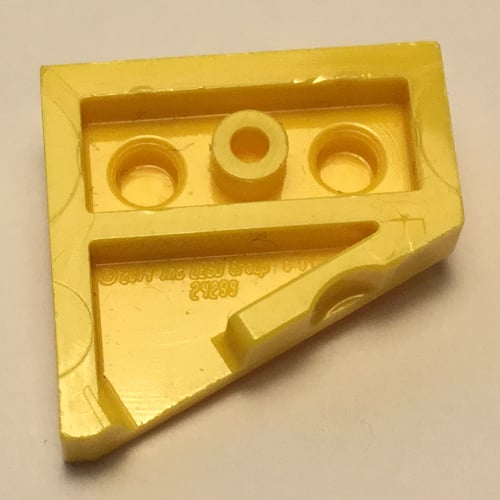 LEGO PART 24299 Wedge Plate 2 x 2 Left | Rebrickable - Build with LEGO