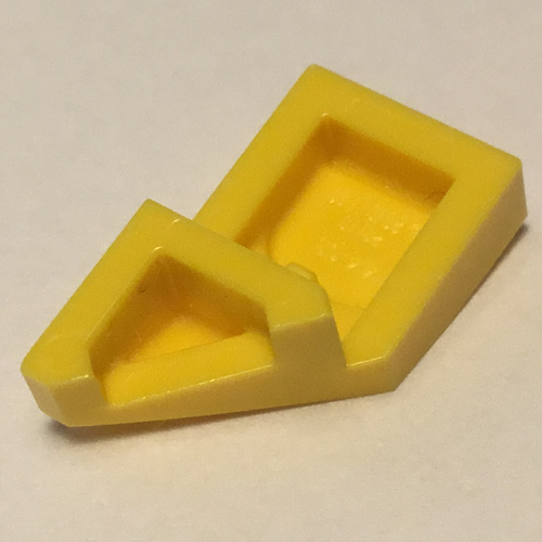 LEGO PART 29119 Slope Curved 2 x 1 with Stud Notch Right | Rebrickable ...