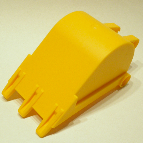 LEGO PART 2950 Technic Digger Bucket 4 x 4 x 9 with 3 teeth ...