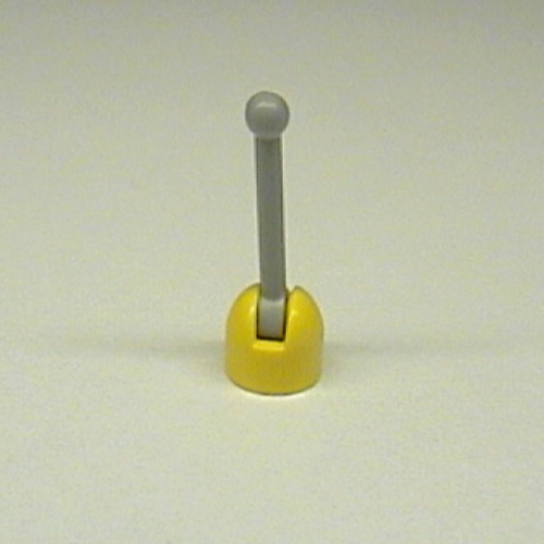 LEGO PART 298c03 Lever Small Base with Light Gray Lever | Rebrickable ...