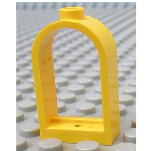 LEGO PART 30044 Window 1 x 2 x 2 2/3 with Rounded Top | Rebrickable ...
