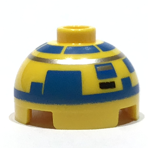 LEGO PART 3262pr1033 Brick Round 2 x 2 Dome Top, Vented Stud with ...