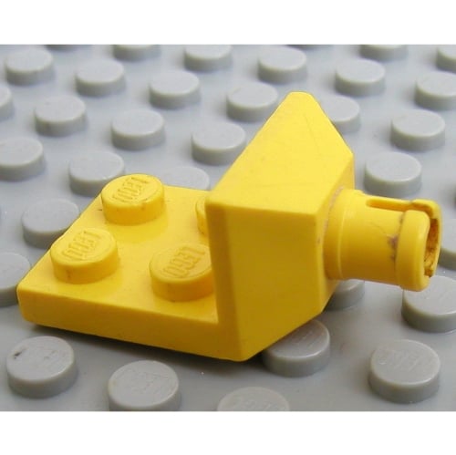 LEGO PART 3481 Plate Special 2 x 2 with Helicopter Tail Rotor Holder ...