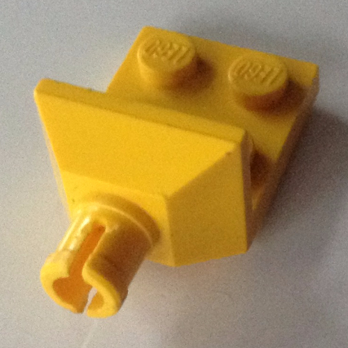 LEGO PART 3481 Plate Special 2 x 2 with Helicopter Tail Rotor Holder ...