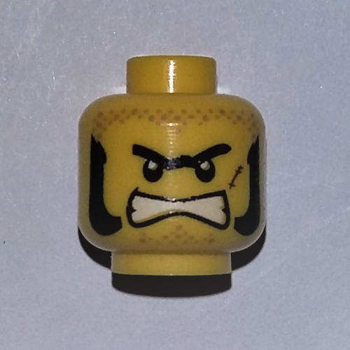 LEGO PART 3626bpr0662 Minifig Head Bart Blaster / Devon Daredevil ...