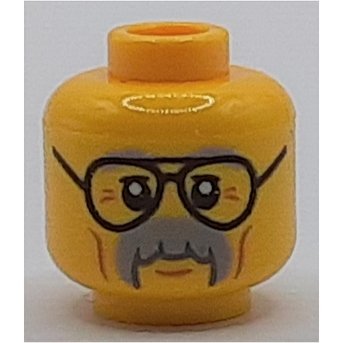 LEGO PART 3626cpr1344 Minifig Head Pa Cop / Professor Brainstein ...