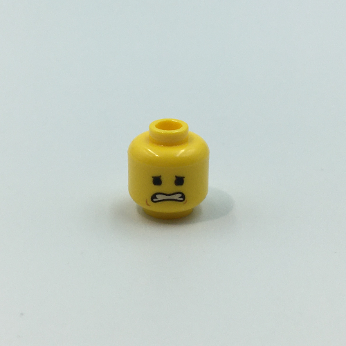LEGO PART 3626cpr1354 Minifig Head Emmet, Open Smile with Teeth ...