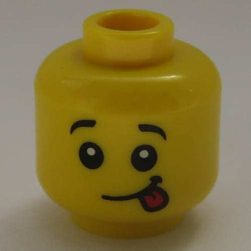LEGO PART 3626cpr2027 Minifig Head Cute Little Devil Set, Raised ...