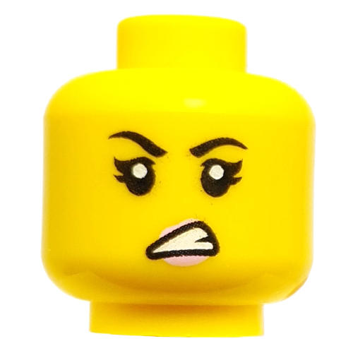 LEGO PART 3626cpr9834 Minifig Head Mei / Heaven Fairy, Eyebrows ...