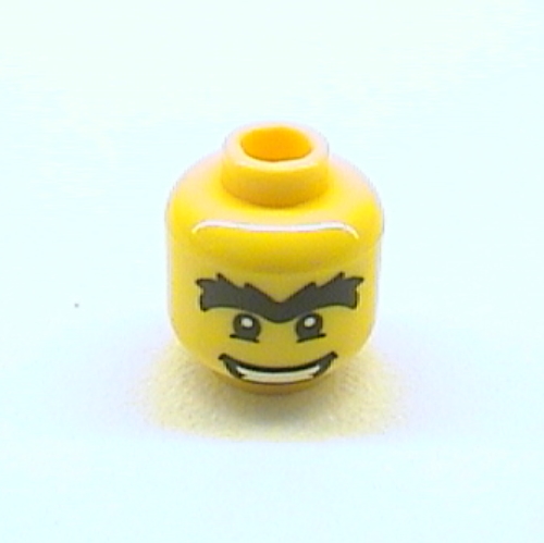 LEGO PART 3626cpr9971 Minifig Head Cave Man, Eyes with White Pupil ...