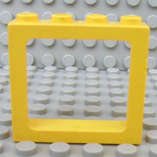 LEGO PART 4033 Window 1 x 4 x 3 Train with All Studs Hollow ...