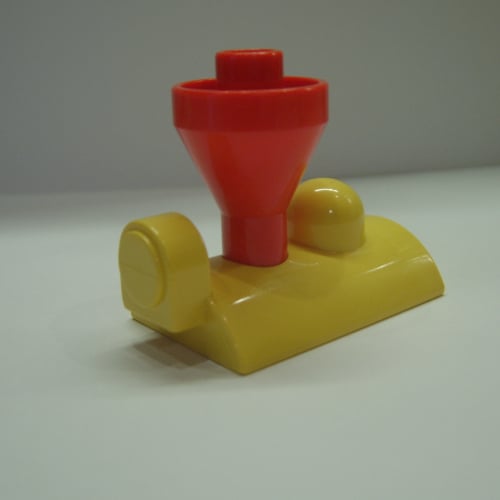 LEGO PART 4570c01 Duplo Train Steam Engine Funnel Top, Red Top ...