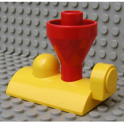 LEGO PART 4570c01 Duplo Train Steam Engine Funnel Top, Red Top ...