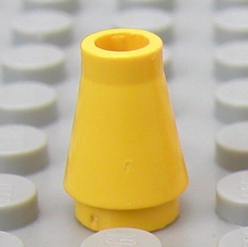 LEGO PART 4589 Cone 1 x 1 [No Top Groove] | Rebrickable - Build with LEGO