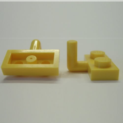 LEGO PART 4623 Plate Special 1 x 2 with Bar Up [Horizontal Arm 6mm ...